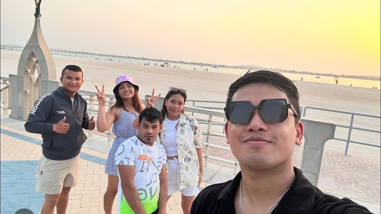 After work beach time🏖️☀️ ||Sea||beach ||Abu Dhabi||Uae - YouTube
