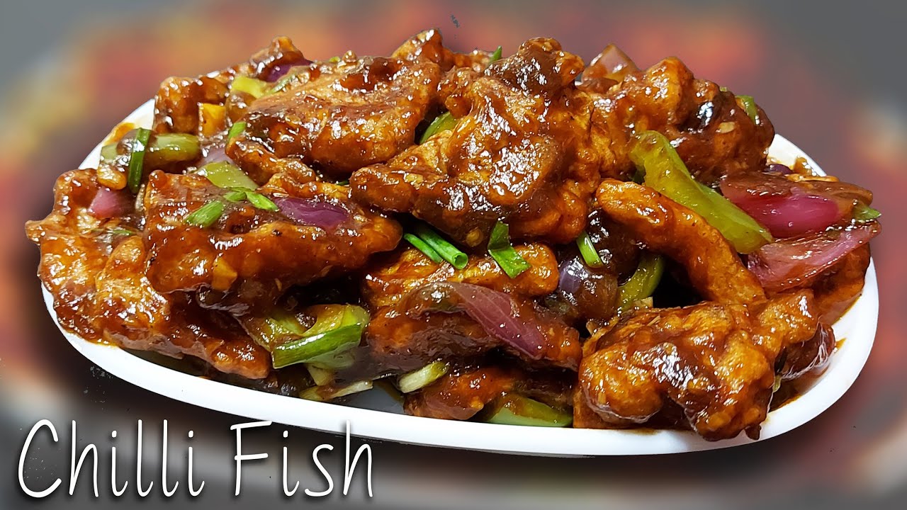 Chilli Fish | Chinese dish Chilli Fish easy and quick recipe - YouTube