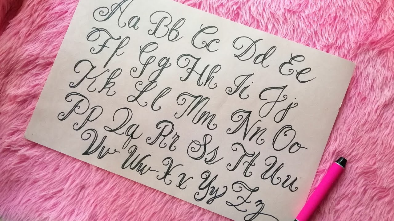 How To Calligraphy And Lettering YouTube How To Calligraphy And Lettering YouTube