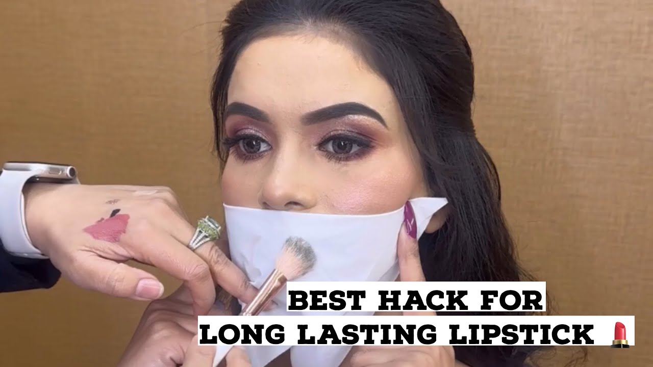 Lipstick hack 💄 #makeup #makeuptutorial #makeupartist #trending - YouTube
