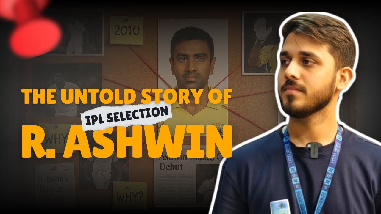 R Ashwin's CSK Selection Story: How a Local Match Changed His IPL ...