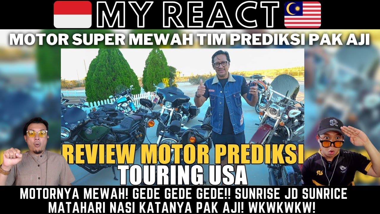GILA BANGET! MOTORNYA SUMPAH MEWAH! TIM PREDIKSI KE USA - YouTube