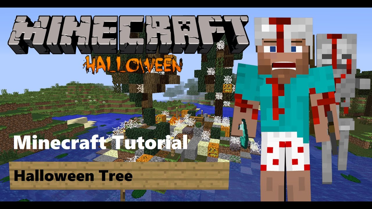 Halloween Tree: Minecraft Tutorial - YouTube