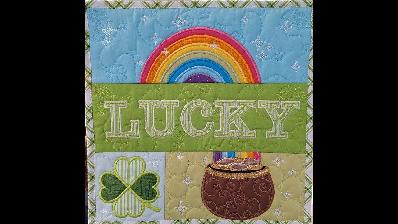 Kimberbell Mini Quilt March Part 1 February 4, 2024 - YouTube