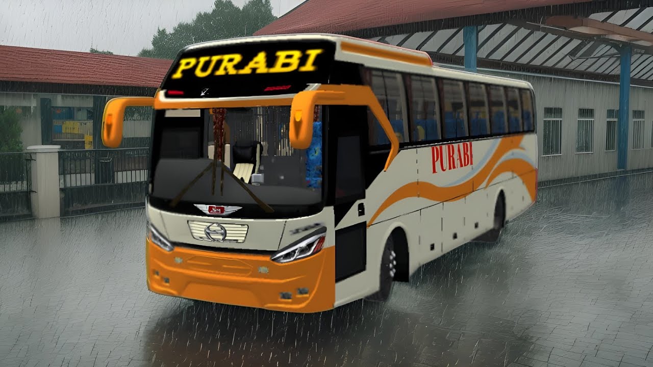 Review updated main version of Shahi Laksana shape hino ak1j non ac bus ...