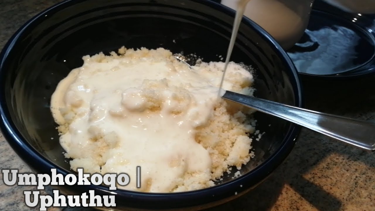 How to make umphokoqo (umpokoqo, uphuthu, umvubo, krummelpap) | Easy ...