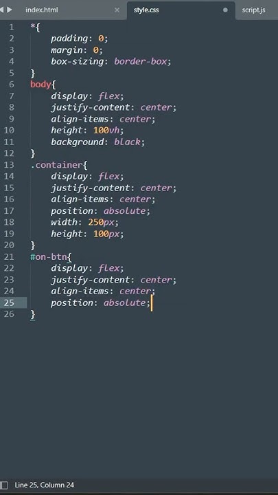 Background light switch | HTML, CSS & JS - YouTube