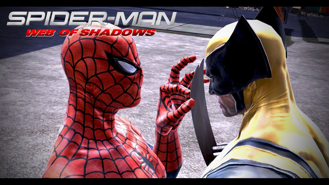 WOLVERINE vs SPIDERMAN | Web Of Shadows - YouTube