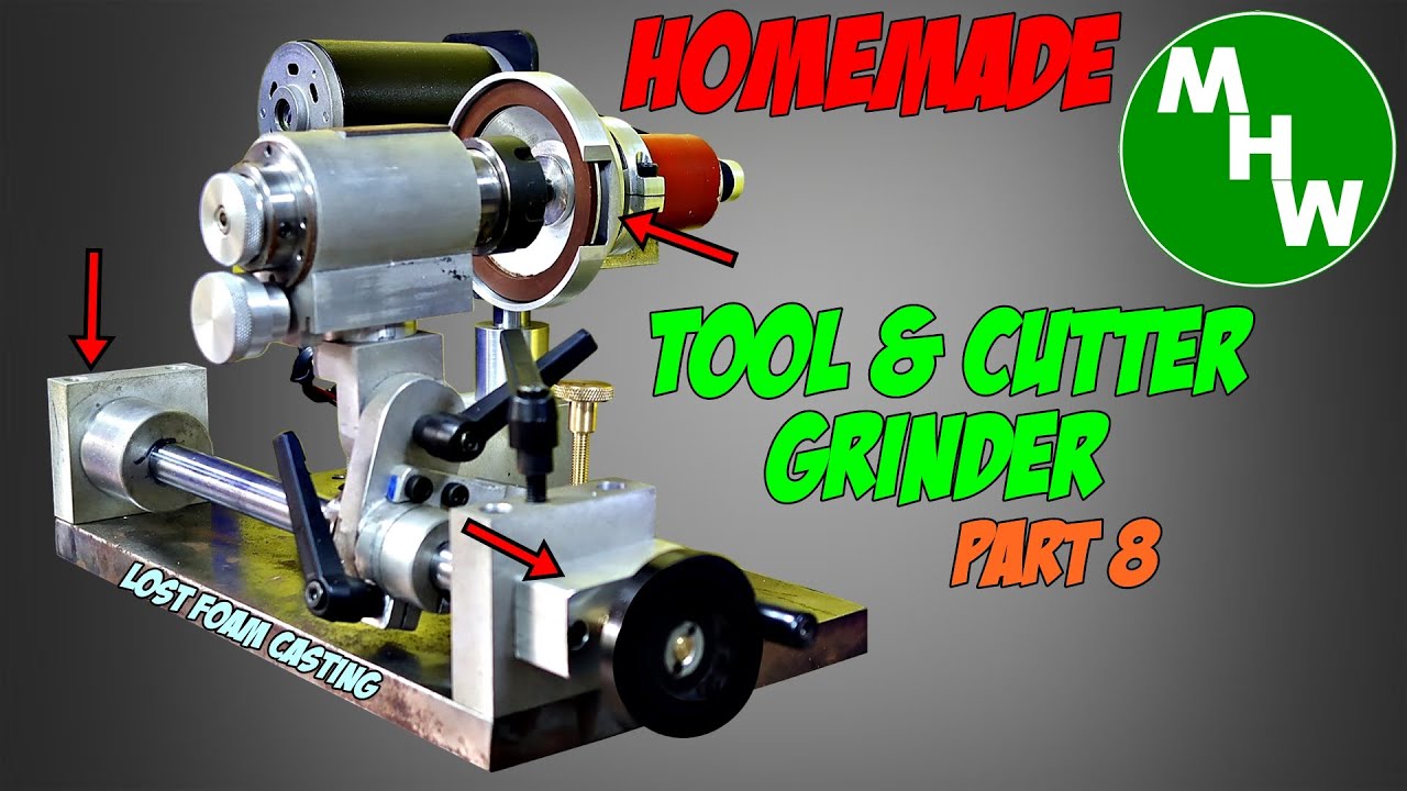 MHW Episode 133 - Homemade Tool & Cutter Grinder - Part 8 - YouTube