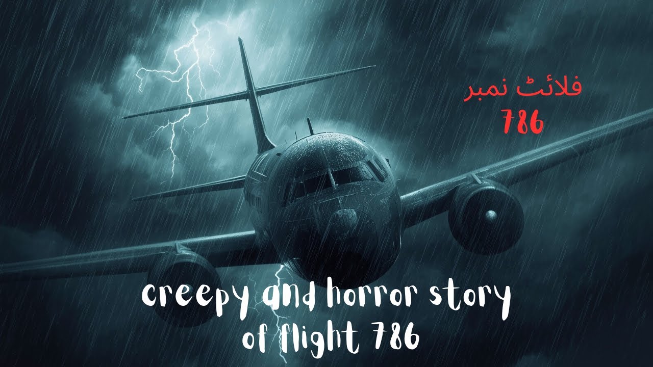 The Haunted Flight | A Tale of Fear in the Skies | Scary Plane 786 ...