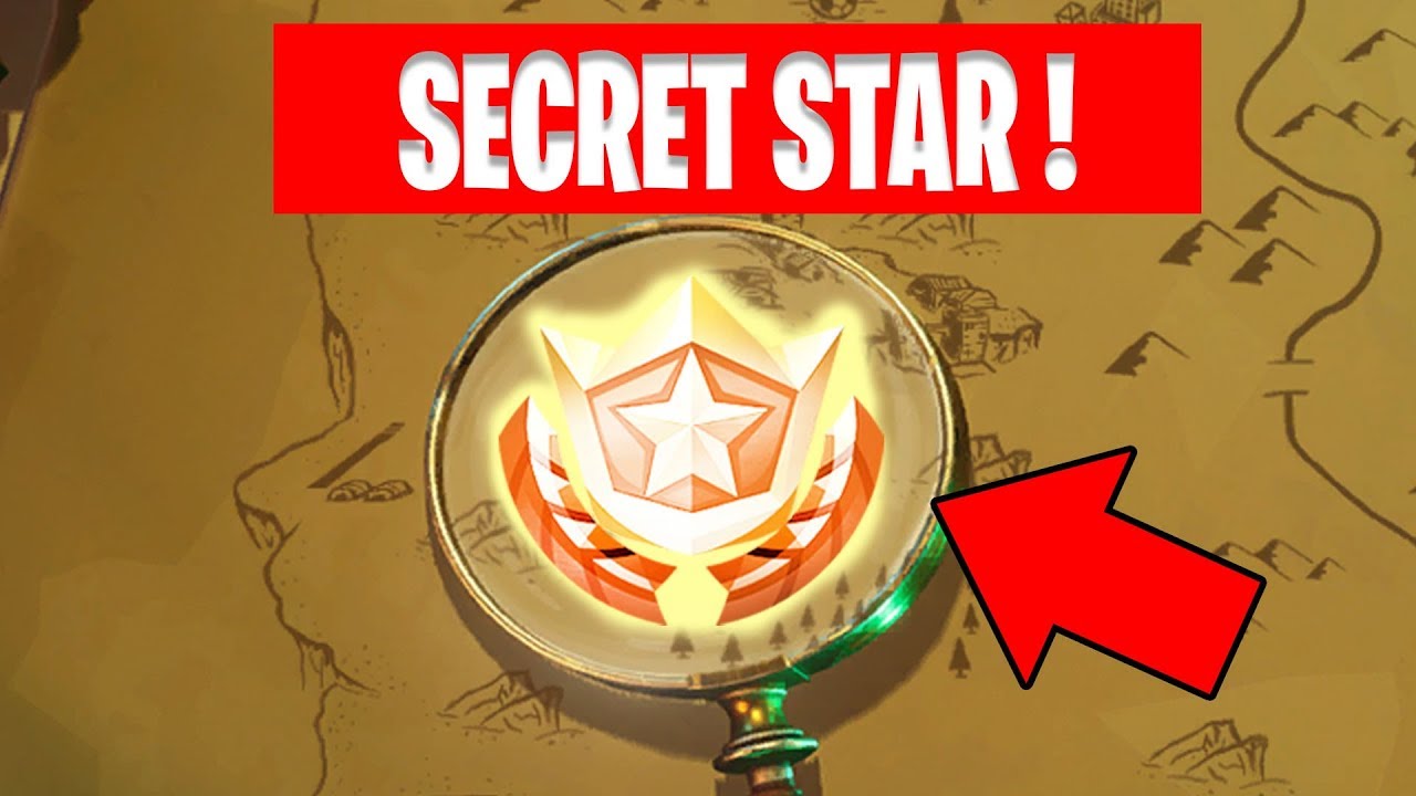 fortnite Search where the magnifying glass sits on the Treasure Map ...
