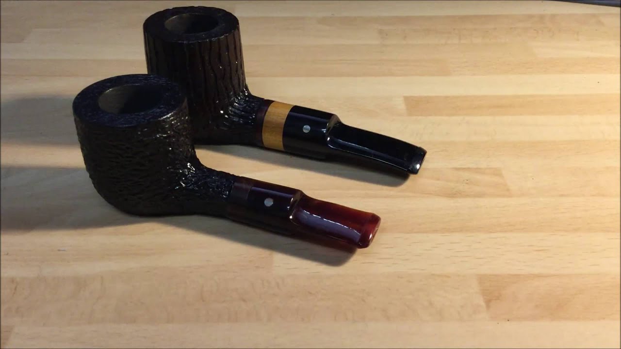Comparing 2 Jake Hackert pipes - YouTube