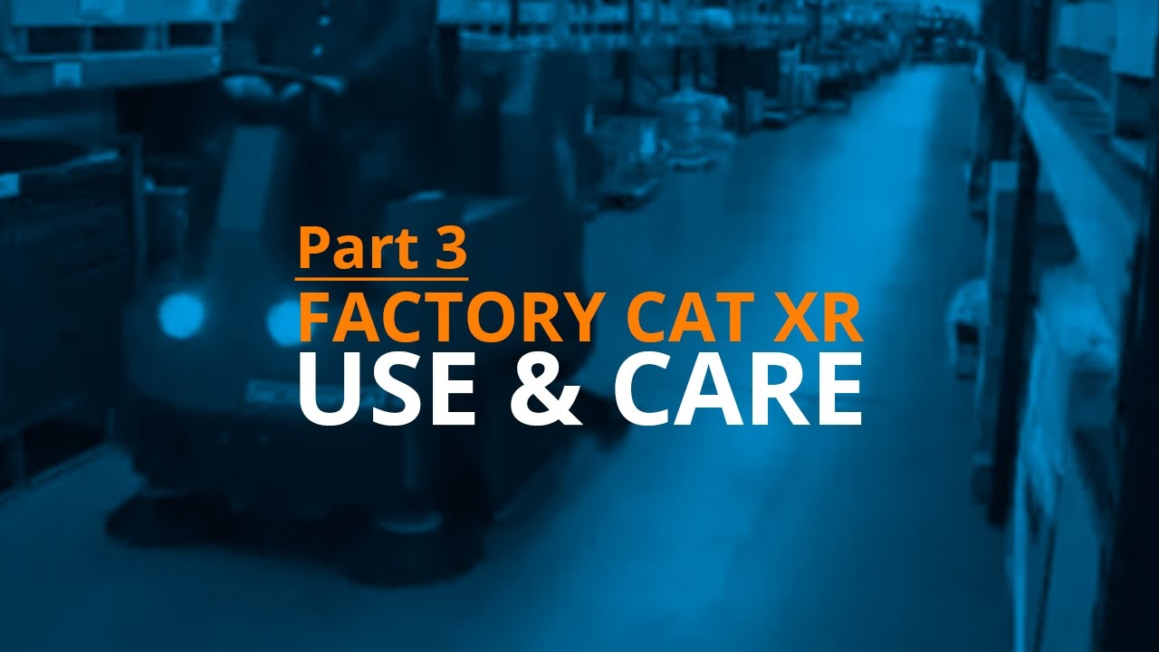 Factory Cat XR Use and Care (Part 3 of 3) - YouTube