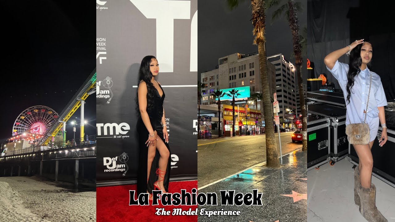 week in my life 🎡 : 72hrs in Los Angeles , fashion show , behind the ...