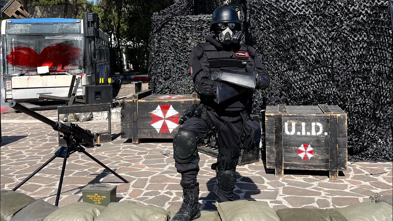 Comicon Napoli 2023 - Umbrella Italian Division - Resident Evil - YouTube