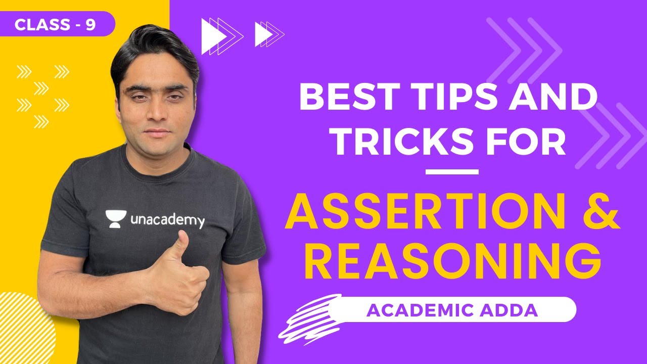 Best tips and tricks for Assertion and Reasoning | class 9 | ncert maths class 9 | tricks - YouTube