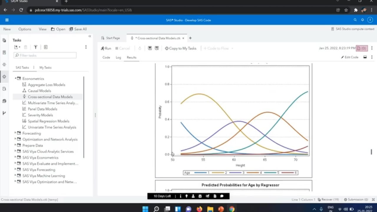 SAS VIYA || SAS Programming In 90 Days || Econometrics || Logistic ...