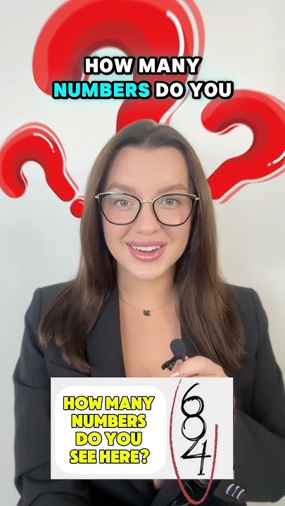 How many numbers do you see here?🤔 - YouTube