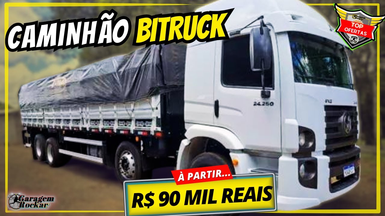 CAMINHÃO BITRUCK PRA TRABALHAR a VENDA no PRECINHO [À PARTIR DE 90 MIL ...