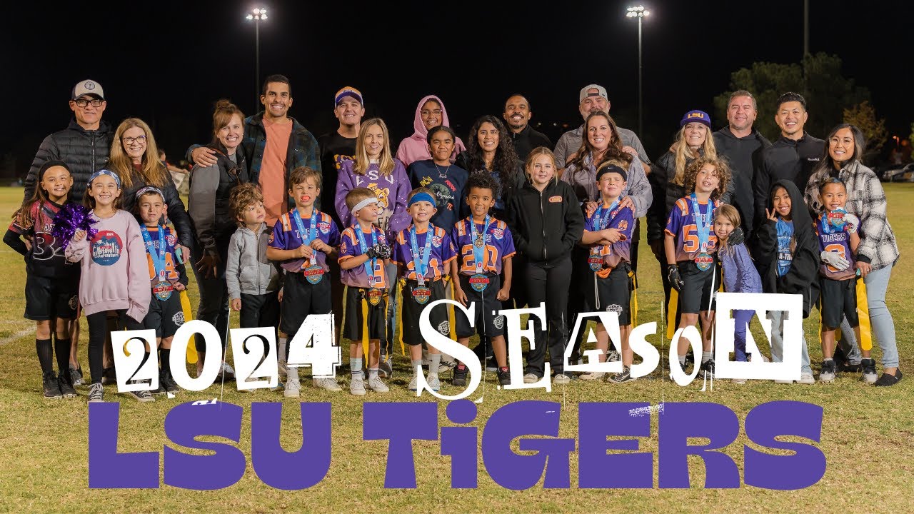 2024 LSU TiGERS FLAG FOOTBALL CELEBRATION - YouTube