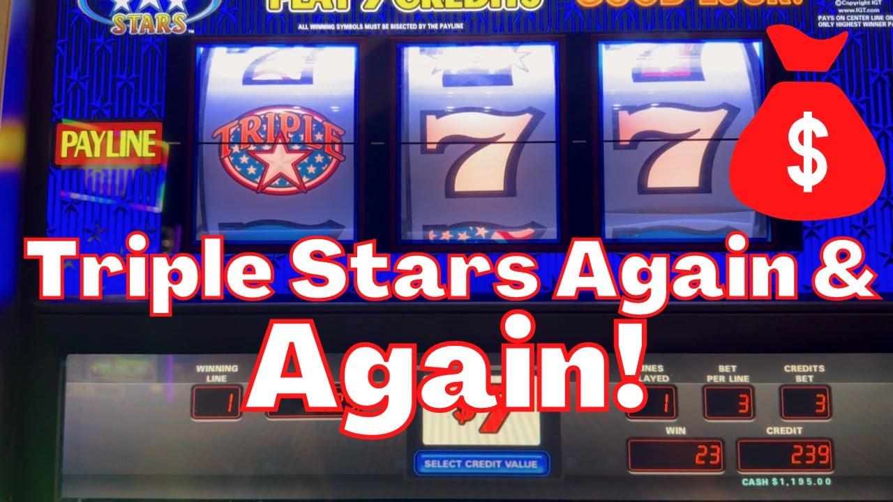 Our Best Triple Stars Session Without A Handpay! - YouTube