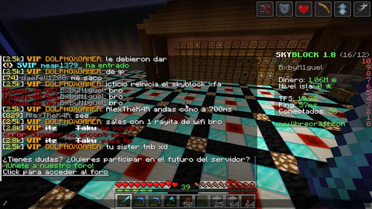 Minecraft Servers | Librecraft SkyBlock - YouTube