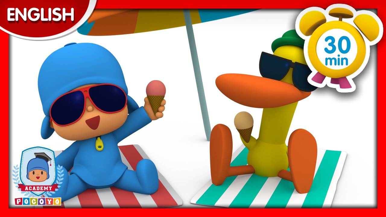 🎓 Pocoyo Academy - Learn Seasons: Summer | Cartoons and Educational ...