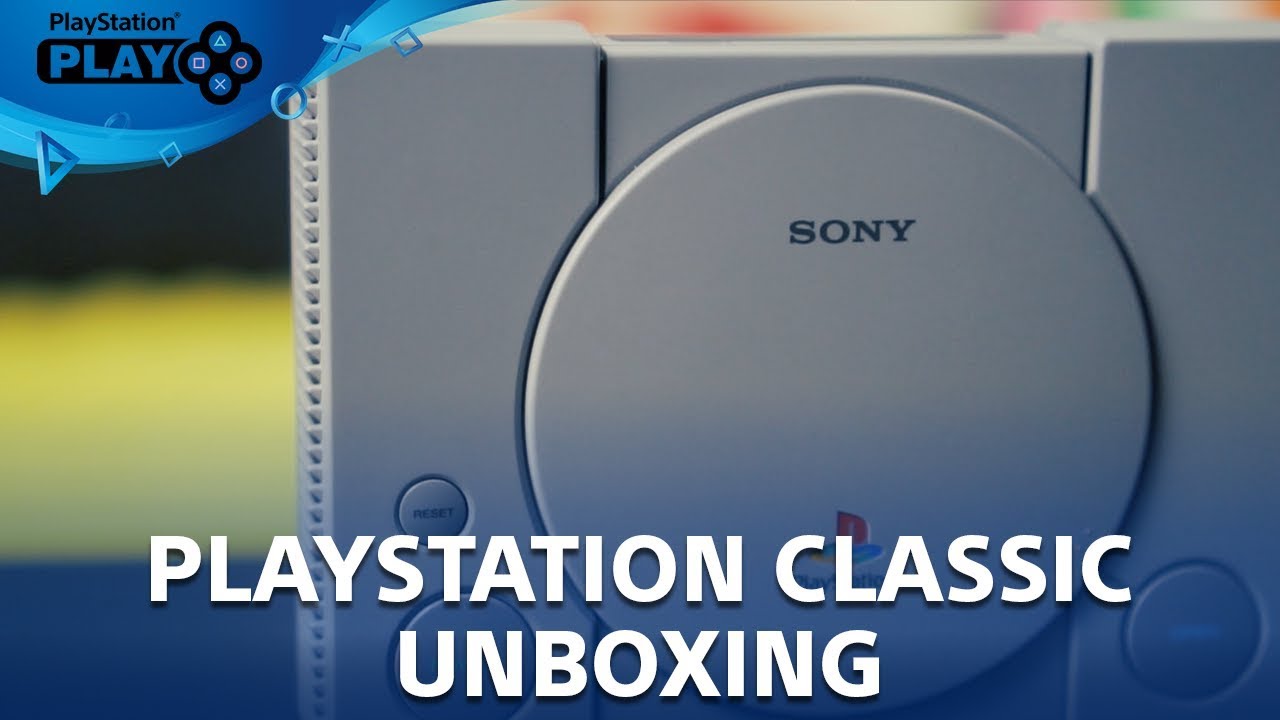 PS Classic – Unboxing | PlayStation Play - YouTube