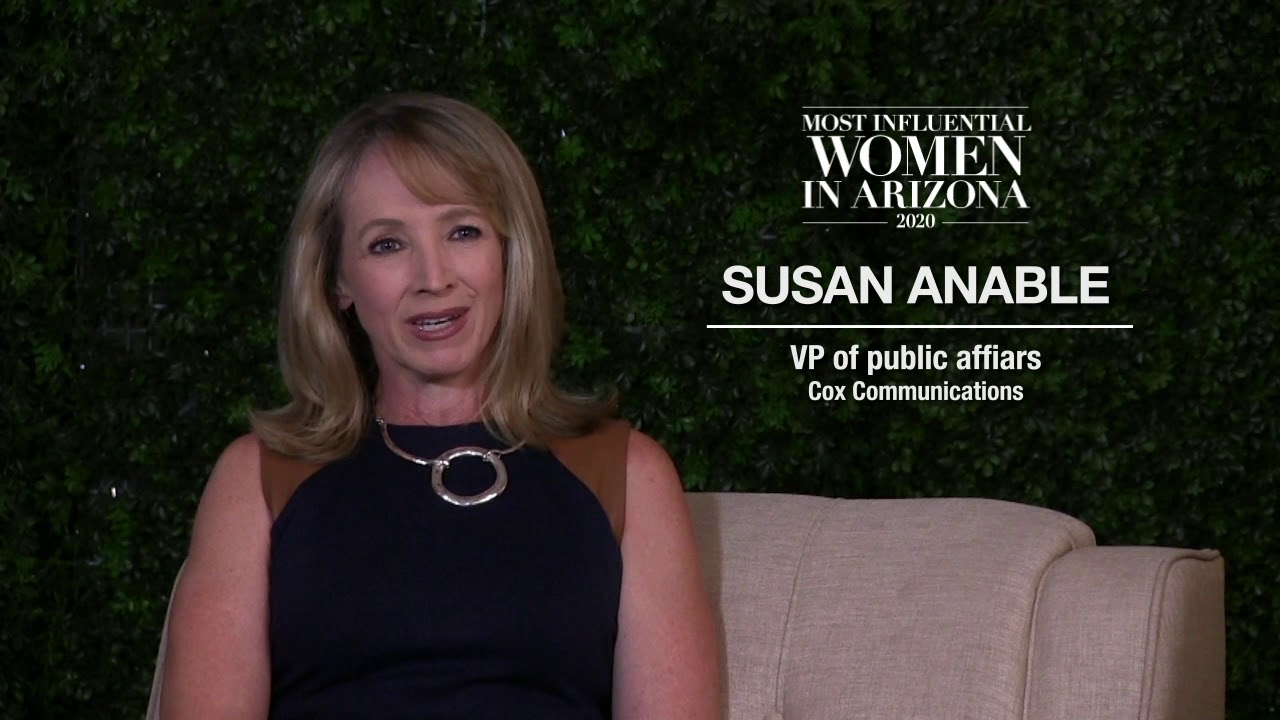 Most Influential Women: Susan Anable - YouTube