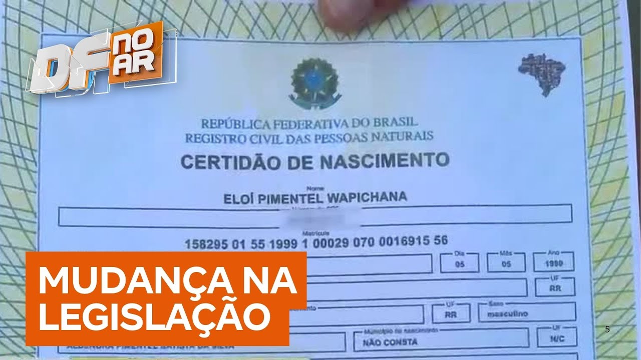 Inclusão de sobrenomes indígenas no registro civil é facilitada | DF no ...