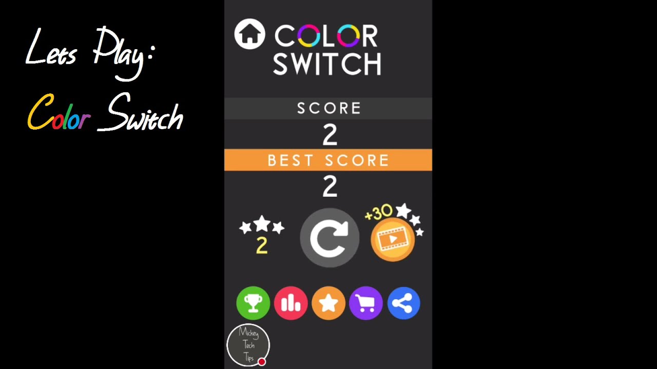 Lets Play: Color Switch - YouTube