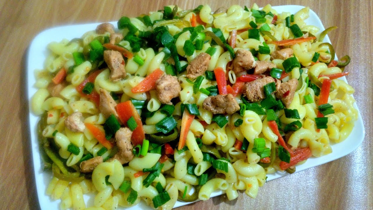 how to make chicken macaroni || quick and delicious macaroni by food ...