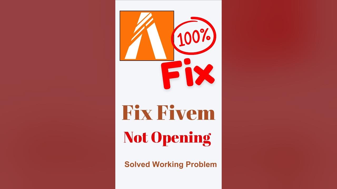 Fix FiveM Not Opening Problem - YouTube
