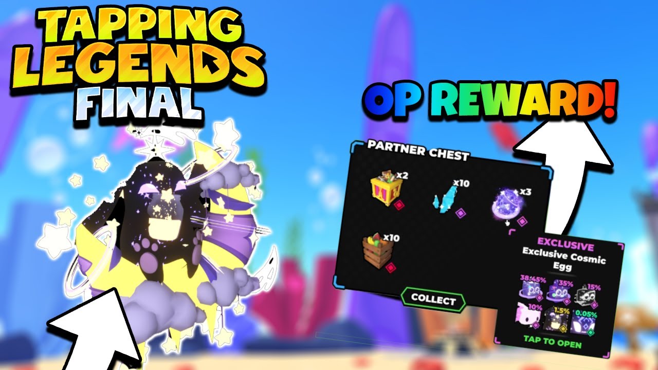 The New TAPPING LEGEND FINAL Released And I Beat It With All Gamepasses ...