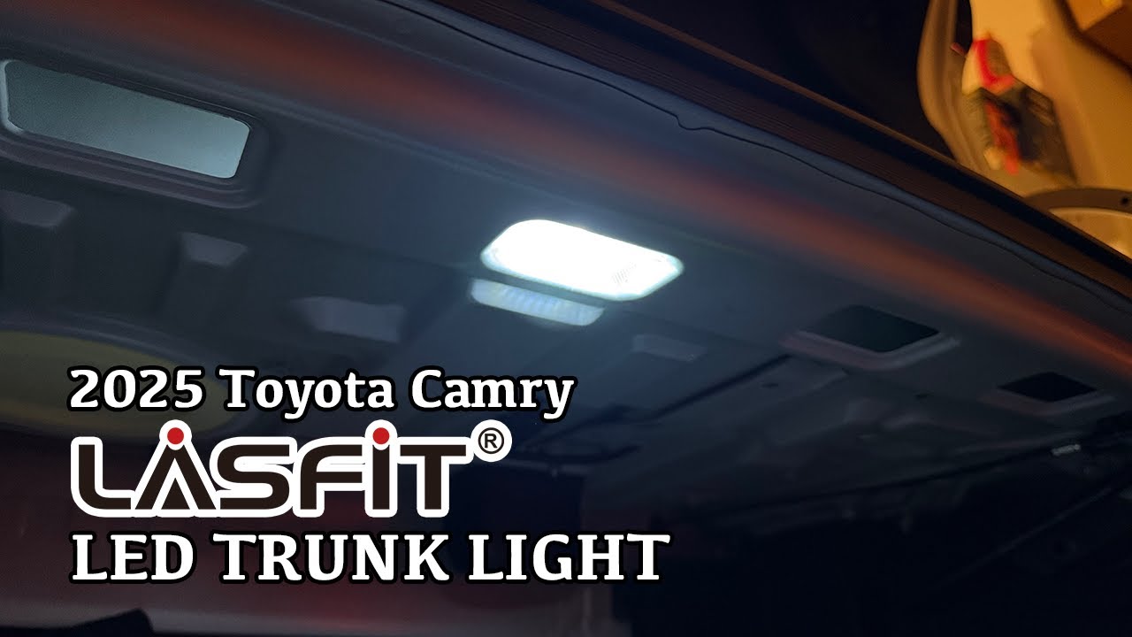2025 Toyota Camry Trunk Light LED Swap - YouTube