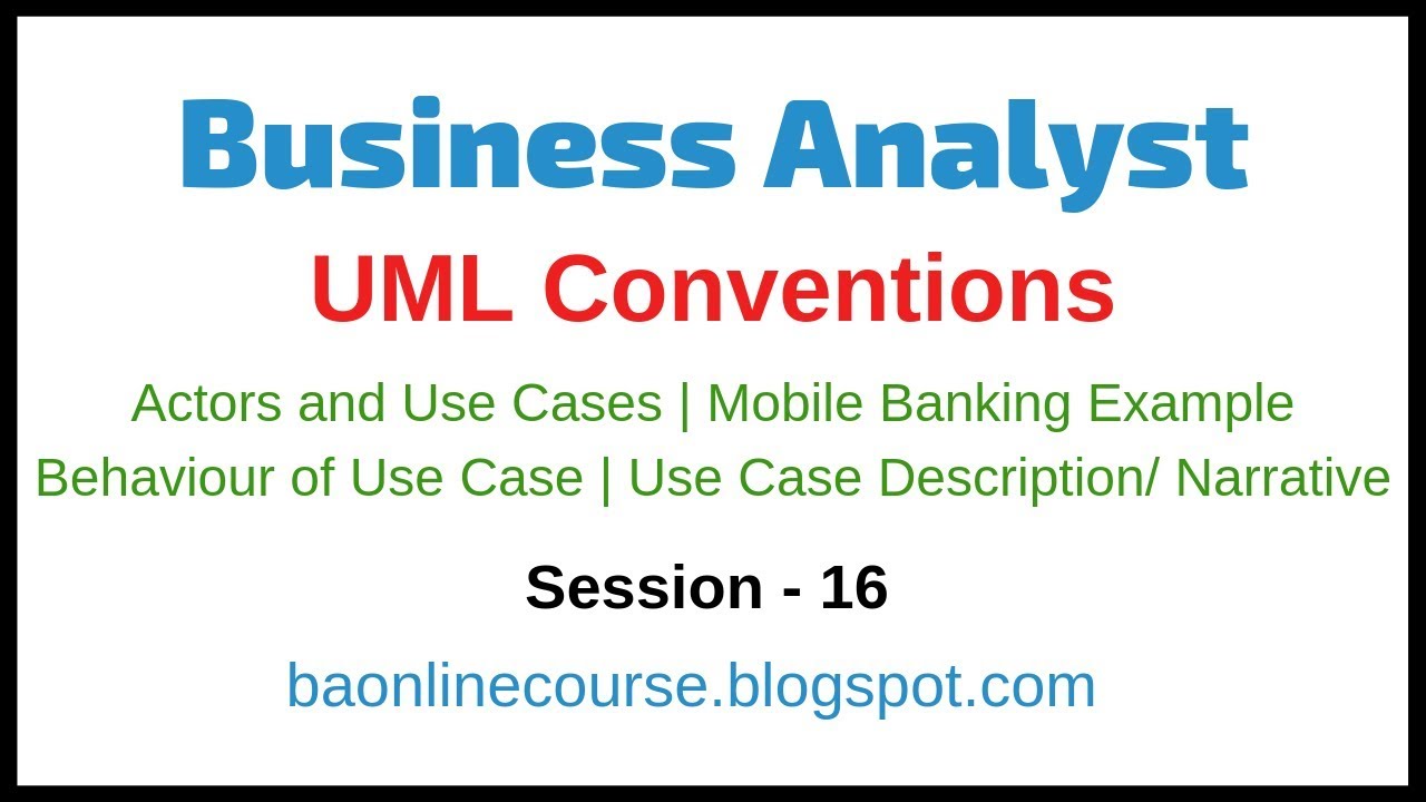 UML Conventions Tutorial | Actors and Use Case Tutorial | Use Case ...