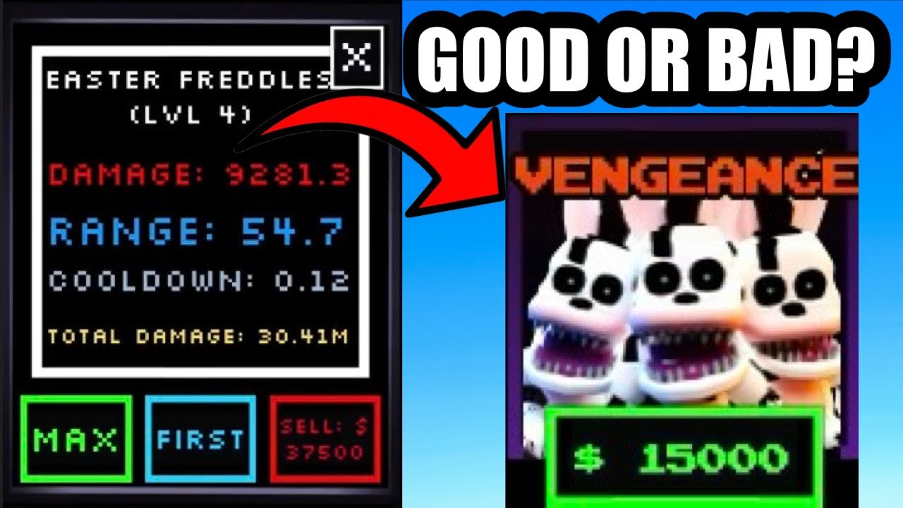 NEW EASTER FREDDLES GOOD OR BAD? (Five Nights TD) - YouTube