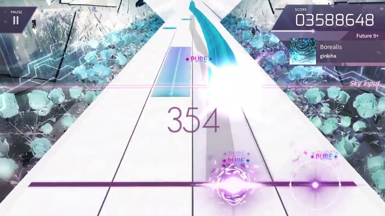 [Arcaea Fanmade] Borealis - ginkiha [Future 9+] (from SDVX) - YouTube