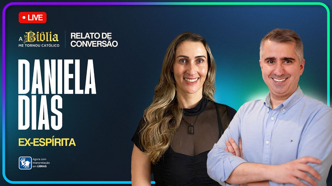 Por que me tornei católica | DANIELA DIAS | Ex-espírita - YouTube