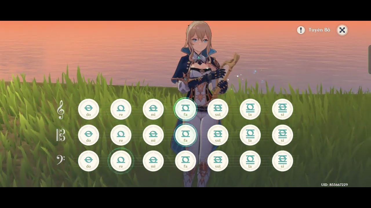 Butterfly - Smile | Windsong Lyre [Mobile notes] Genshin Impact - YouTube