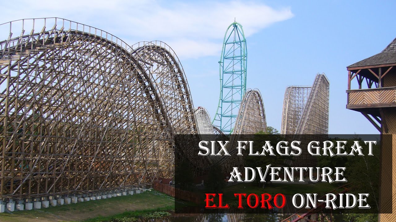 El Toro roller coaster (on ride) - Six Flags Great Adventure - YouTube