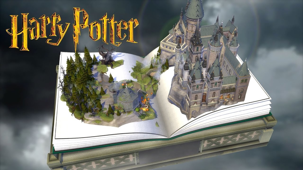 MAGIC BOOK | HARRY POTTER | HOGWARTS | The Sims 4 Speed Build | NOCC ...