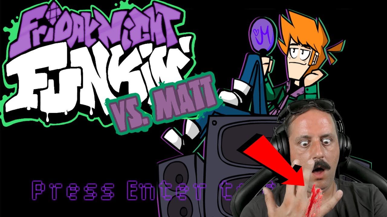 FRIDAY NIGHT FUNKIN Vs Matt Eddsworld ΕΣΠΑΣΑ ΤΟ ΔΑΧΤΥΛΟ ΜΟΥ - YouTube