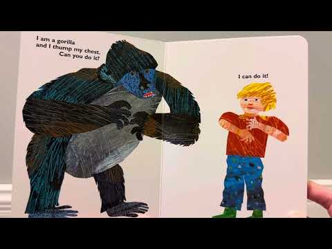 Read to Me | From Head to Toe by Eric Carle - Toddler Interactive Book ...