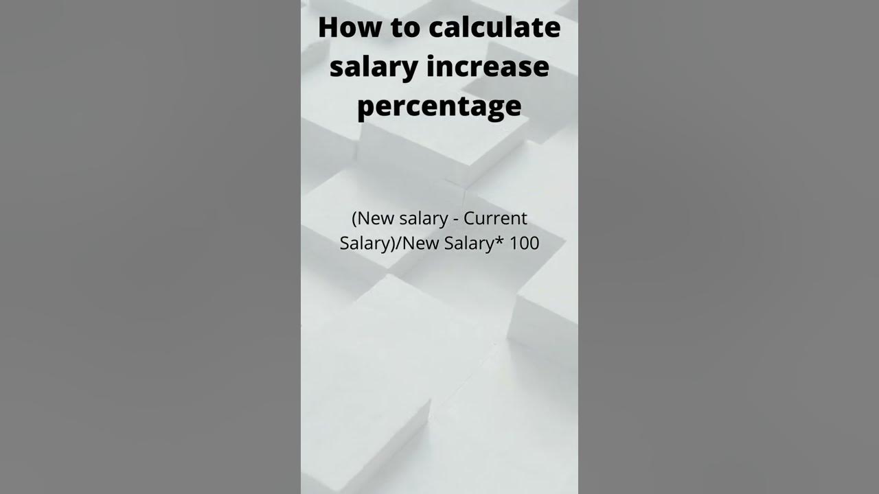 how-to-calculate-salary-increase-percentage-youtube