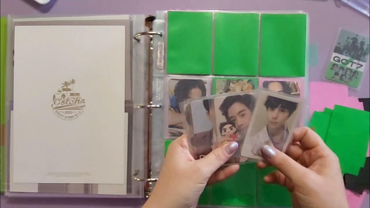 GOT7 Jay B pc collection and GOT7 binder flip through - YouTube