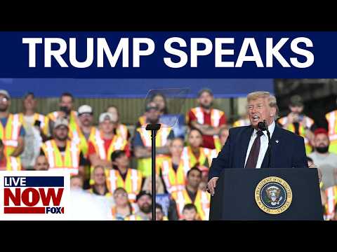 Trump visits Mack truck facility in PA