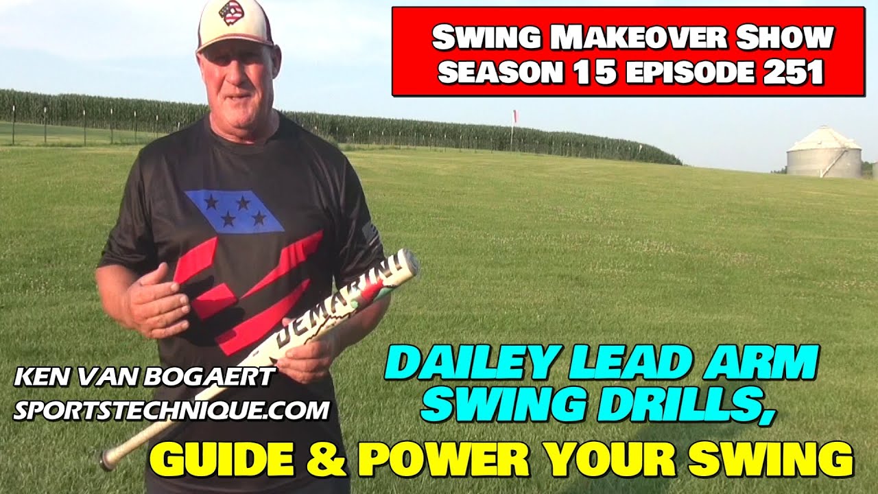 6 Lead Arm Swing Drills, Consistently Guide and POWER your SWING #251 ...