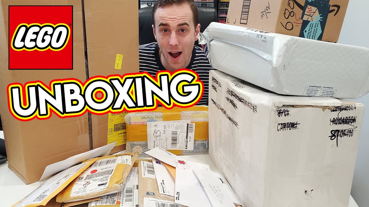 Massive LEGO Unboxing! WOW What a Surprise! - YouTube