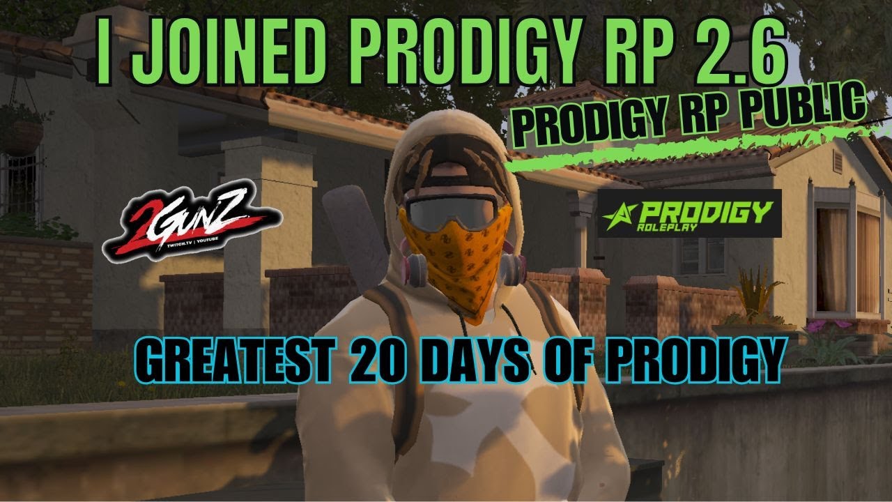 PRODIGY RP 2.6 - YouTube
